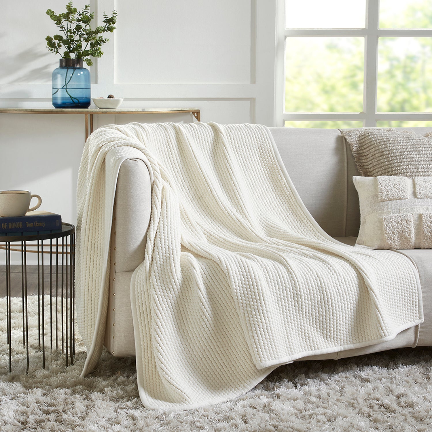 Dakota Popcorn Throw Blanket | Dorm Essentials - Dormify