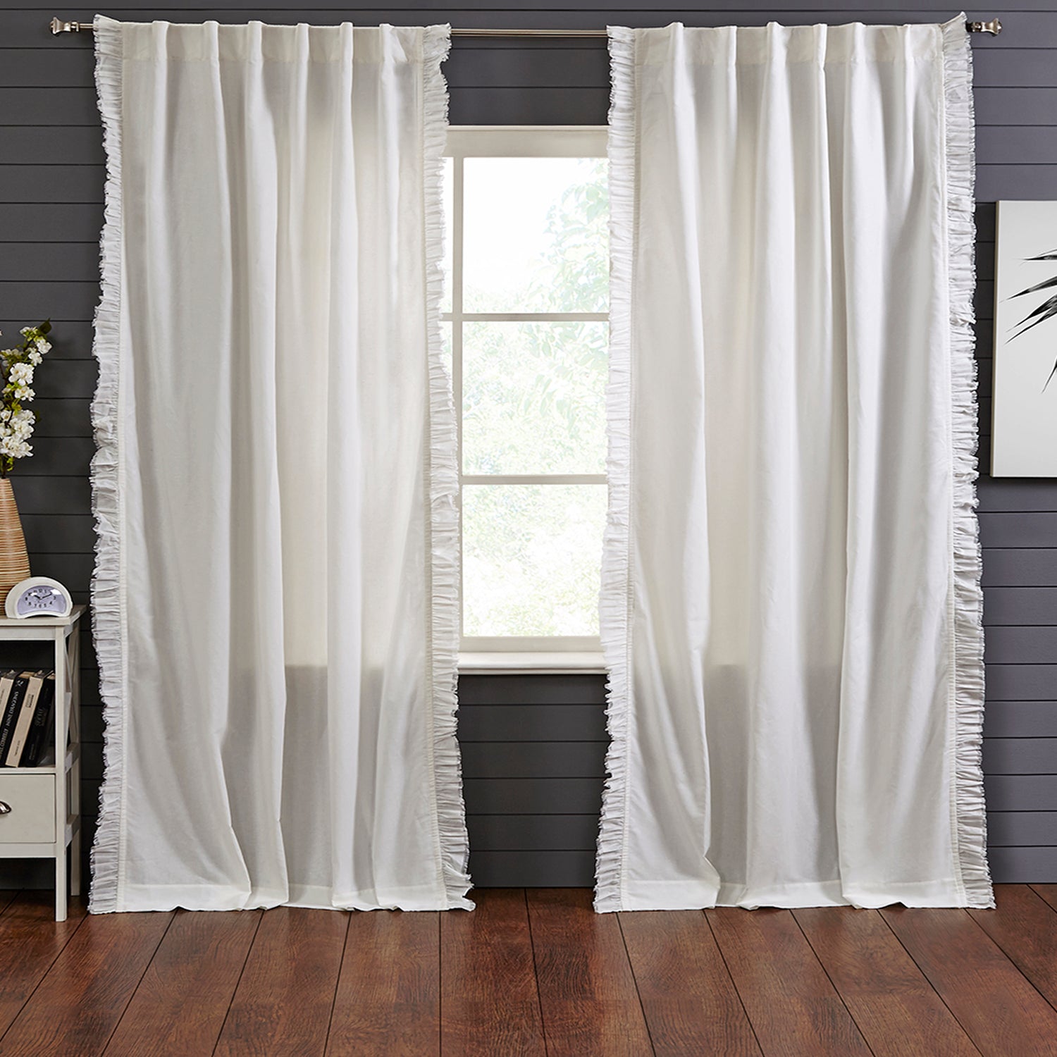 Bohemian Frayed Linen Curtains | Dorm Essentials - Dormify