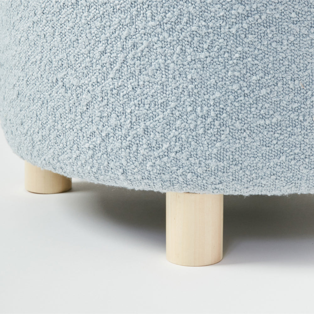 Livvy Boucle Storage Ottoman | Dorm Essentials – Dormify