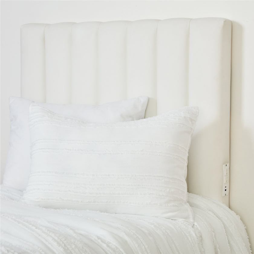 Colbie Charging Channeled Headboard | Dorm Essentials – Dormify