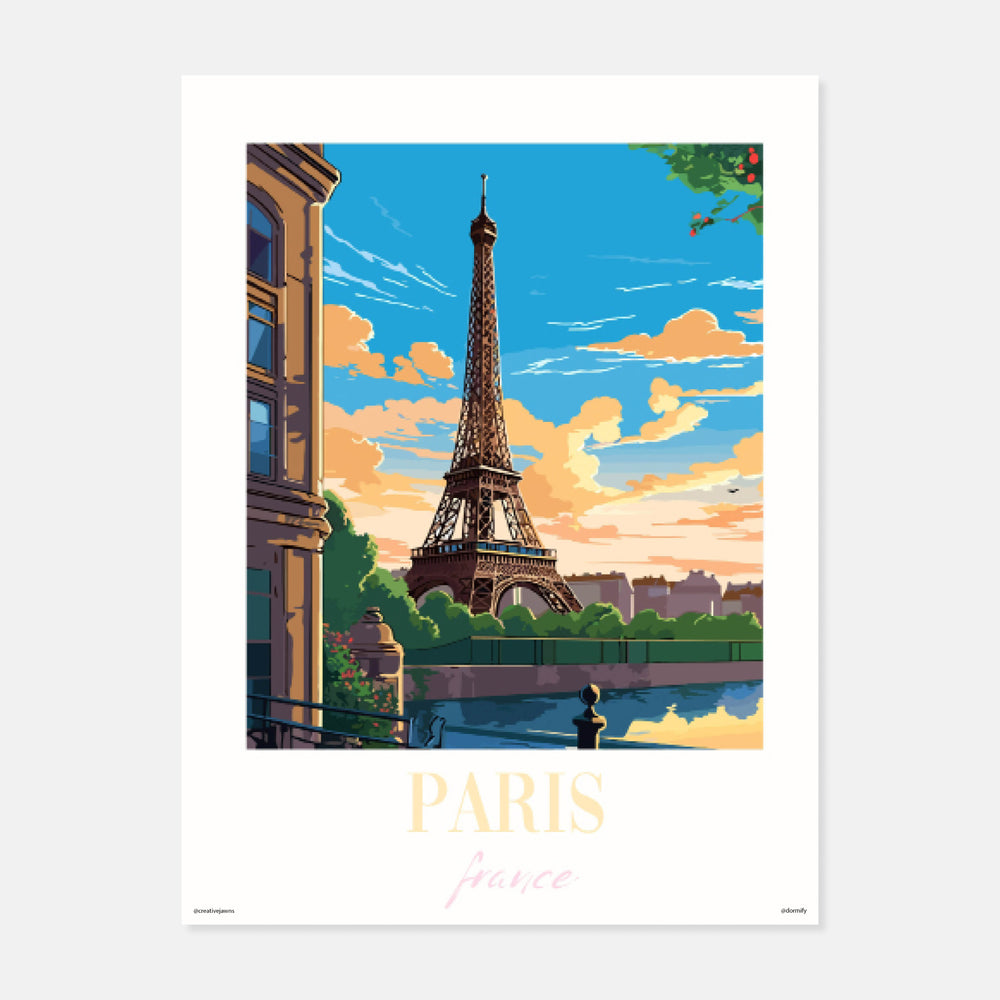 Paris Print By Creative Jawns | Dorm Essentials – Dormify