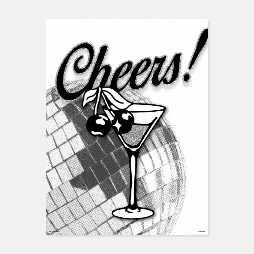 Disco Cherry Print By Creative Jawns | Dorm Essentials – Dormify