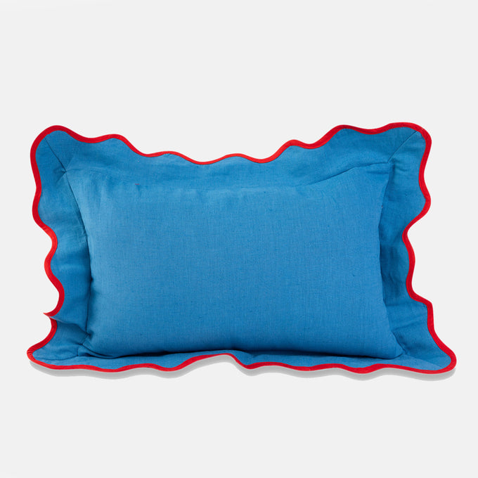 Furbish Darcy Linen Lumbar Pillow | Dorm Essentials - Dormify