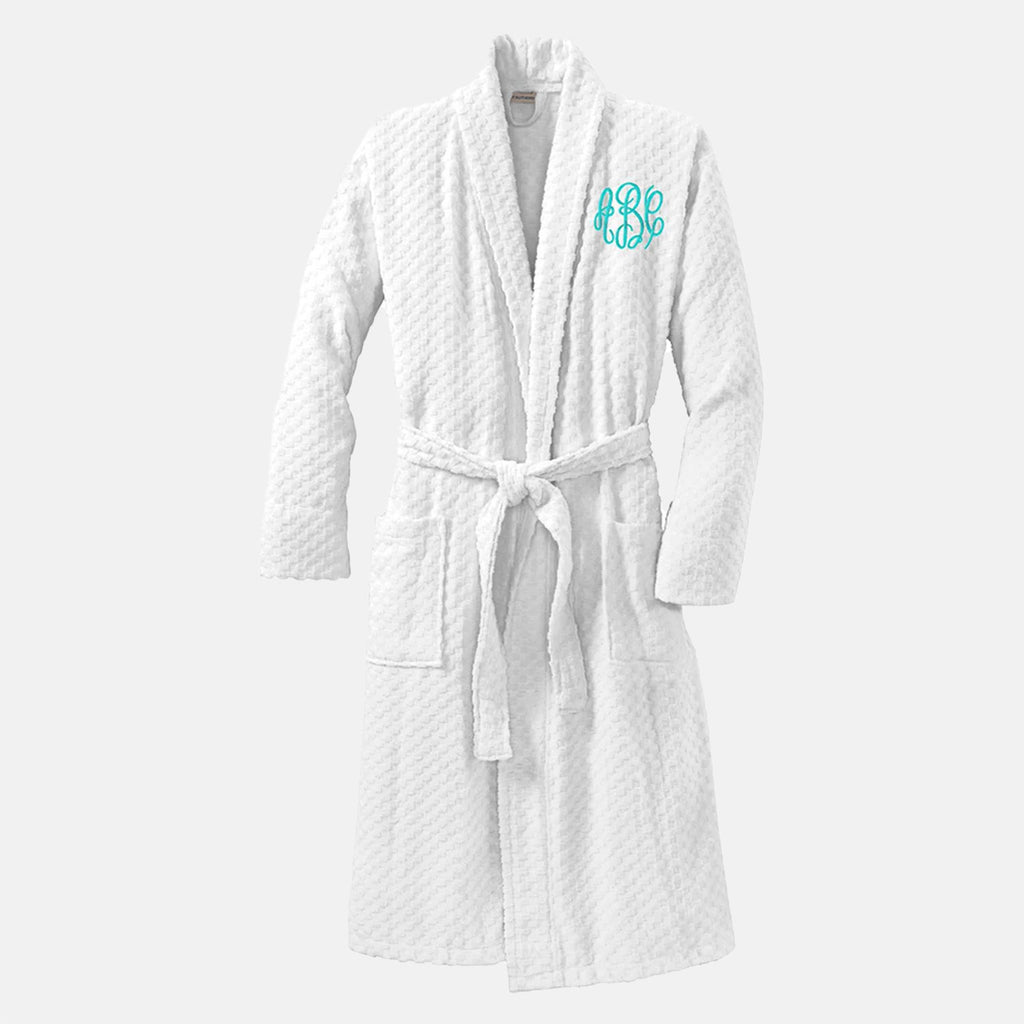 Personalized Bath Robe | Dorm Essentials - Lavender / Script - Dormify