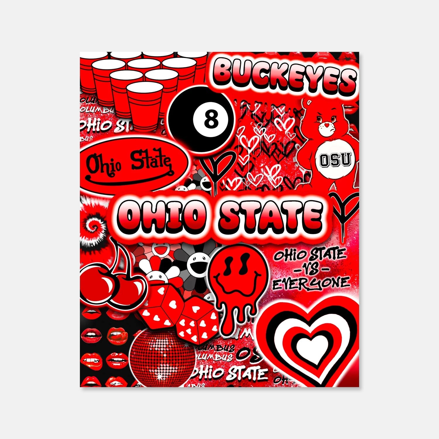 Ohio State Print by Creative Jawns | College Shop - Dormify