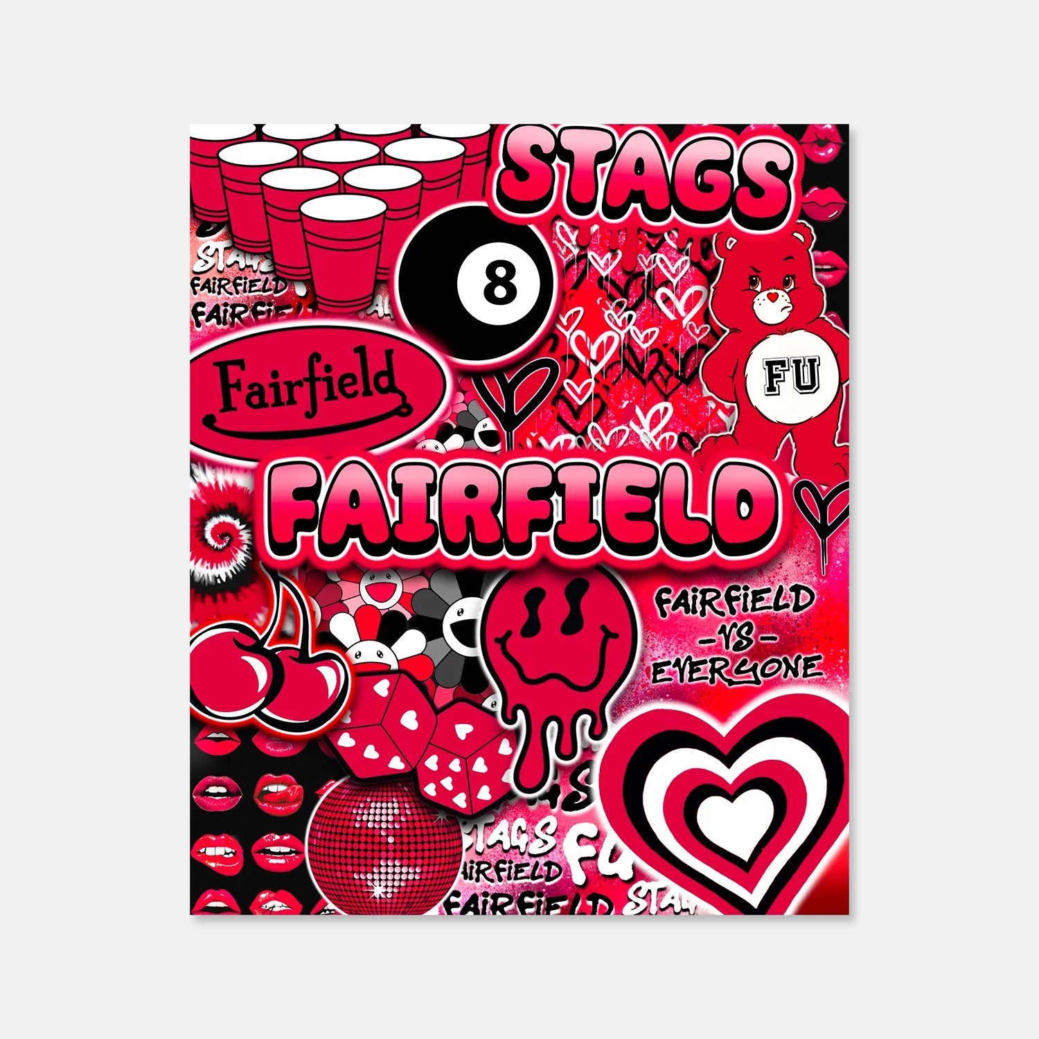 Fairfield Print by Creative Jawns | College Shop - Dormify