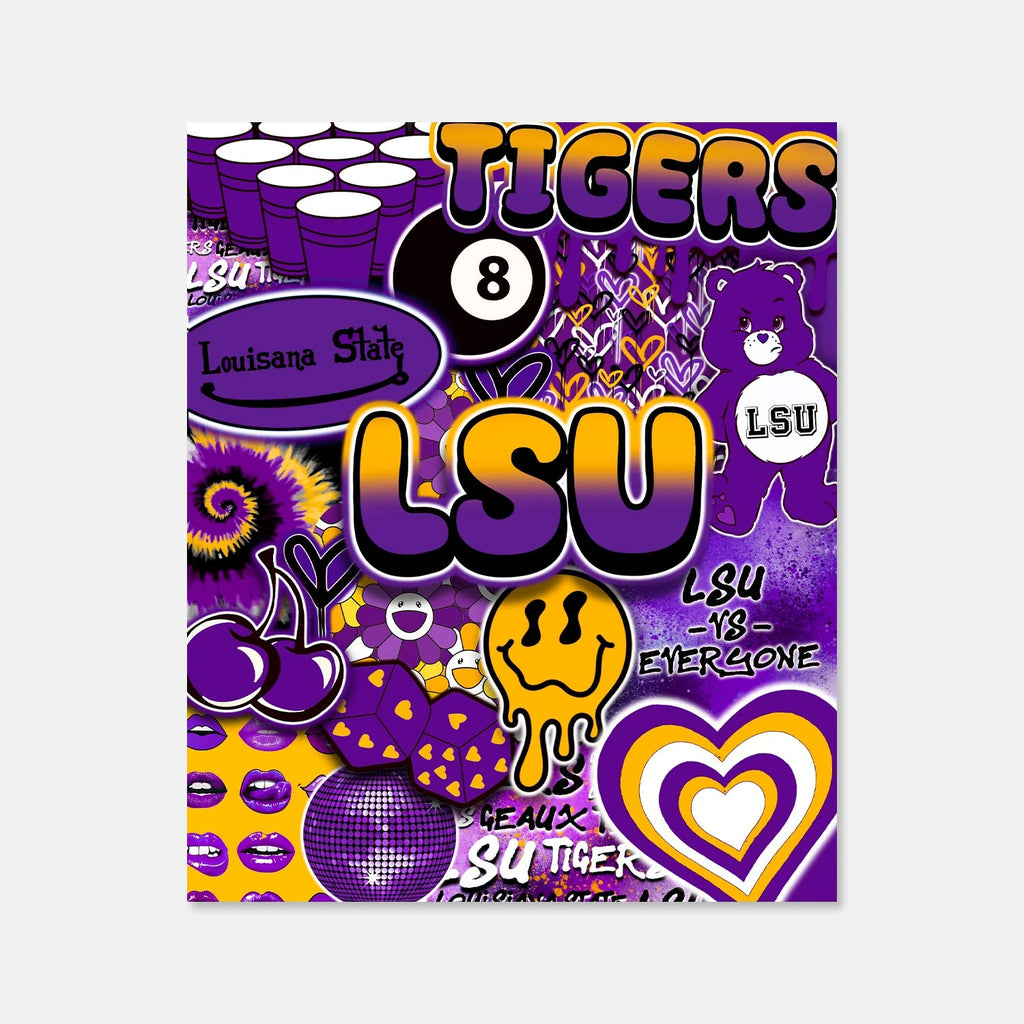 LSU Print by Creative Jawns | College Shop – Dormify