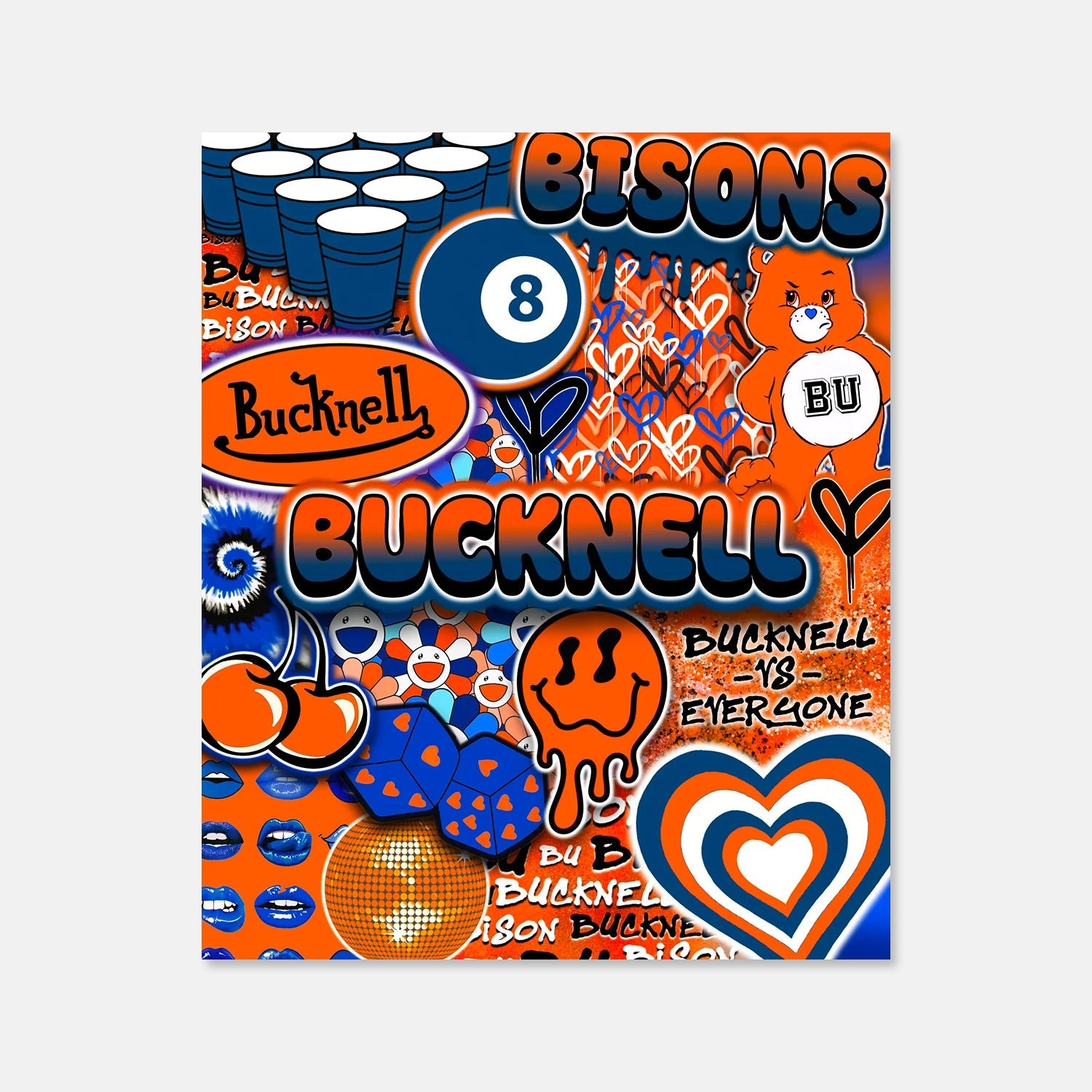 Bucknell Print by Creative Jawns | College Shop - Dormify