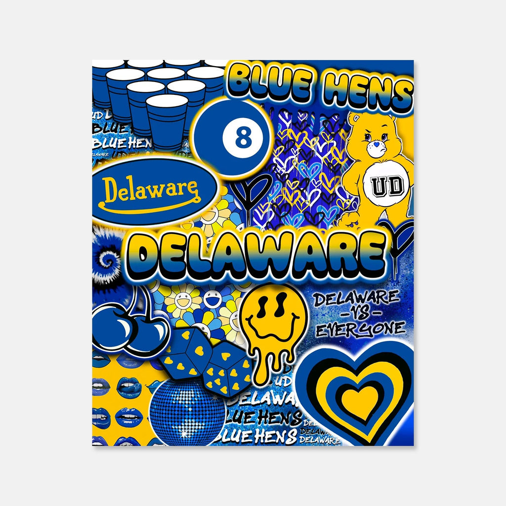Delaware Print by Creative Jawns | College Shop – Dormify