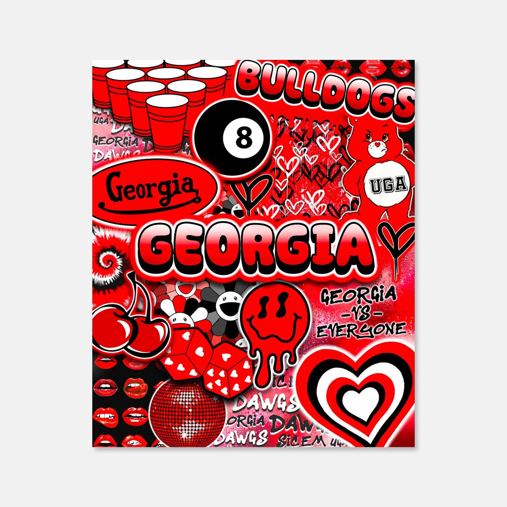 Georgia Print by Creative Jawns | College Shop – Dormify