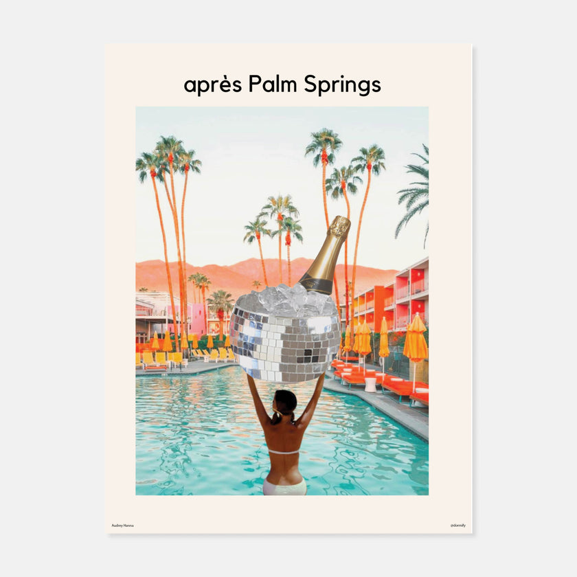Apres Palm Springs Print by Audrey Hanna | Dorm Essentials – Dormify