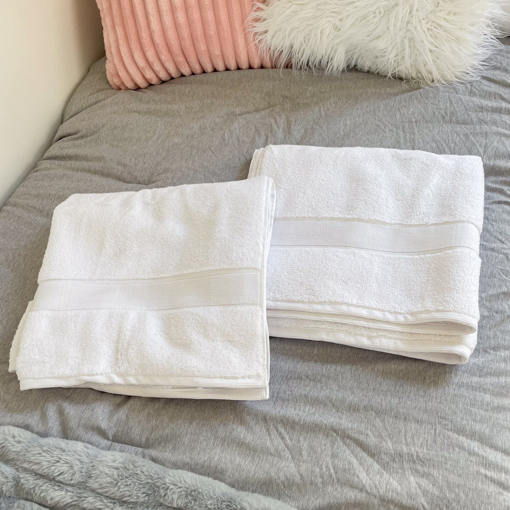 Signature Plus 2-Piece Towel Set | Dorm Essentials - Dormify