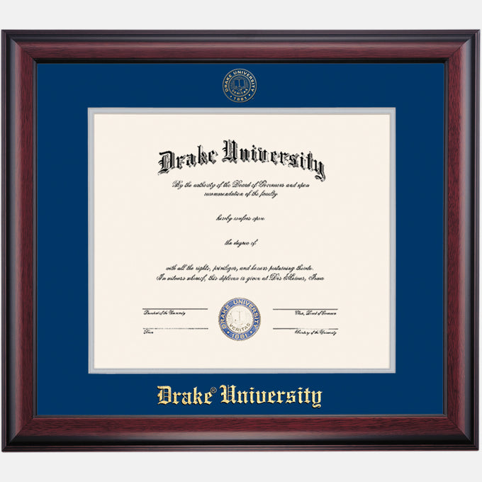 Drake School Color Traditional for Law Degree Diploma Frame | Dorm ...