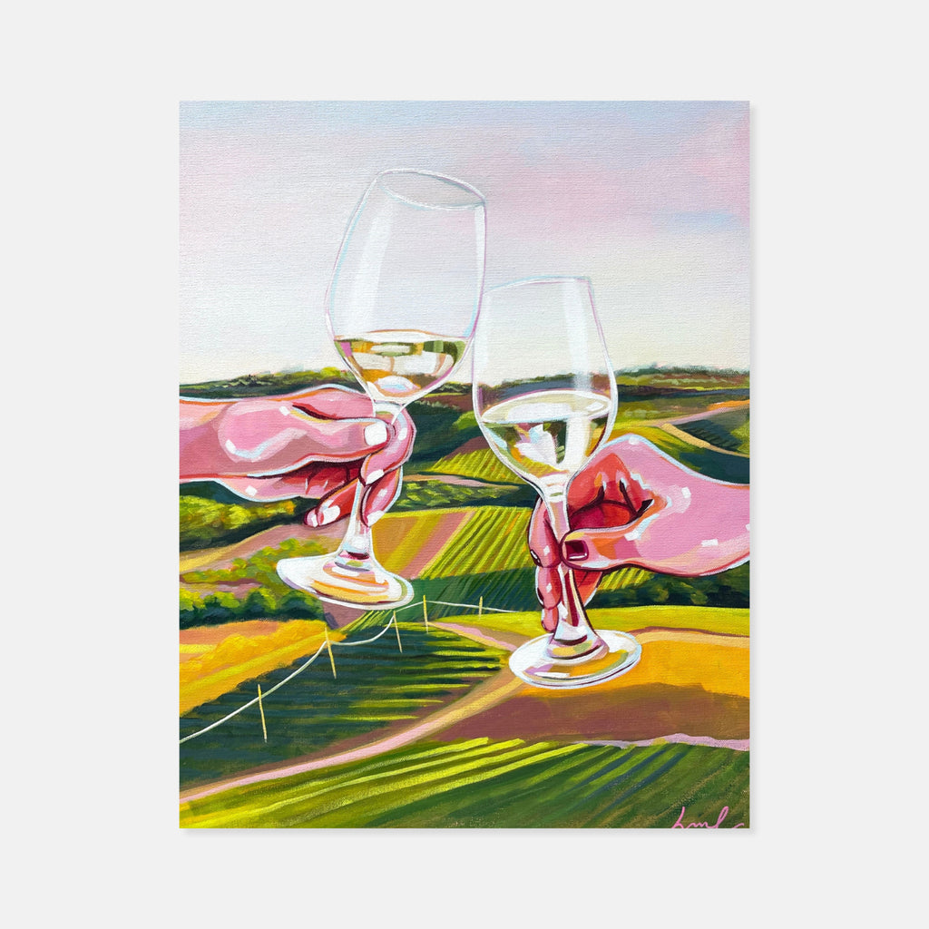 Wine Landscape Print – Dormify
