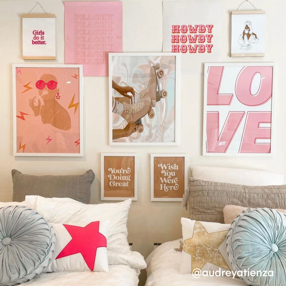 Dormify Wish You Were Here Print By Motivated Type | Dorm Essentials ...