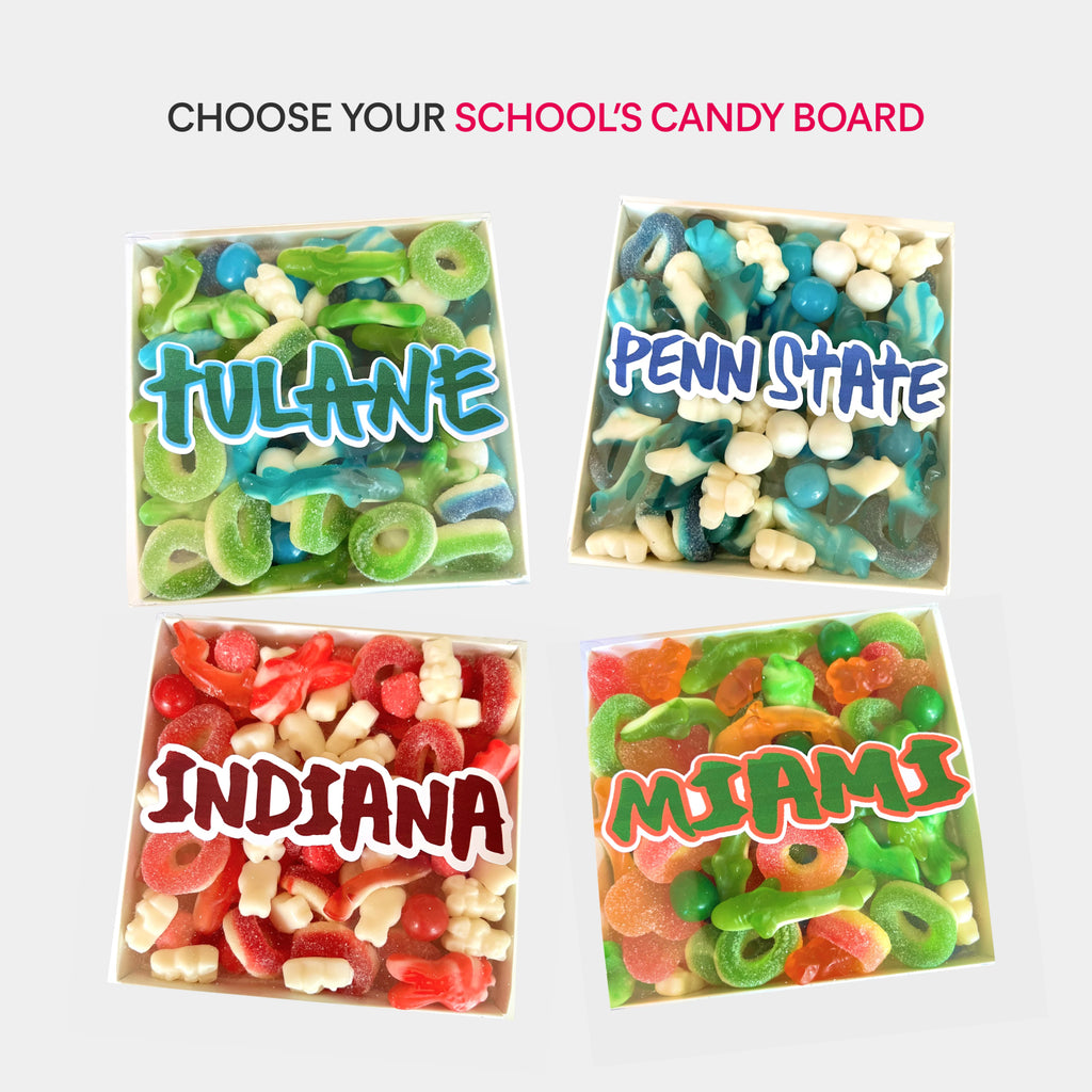 University Themed Candy Board | College Shop – Dormify