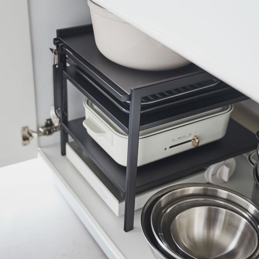 Three Tier Cabinet Storage Rack | Dorm Essentials – Dormify