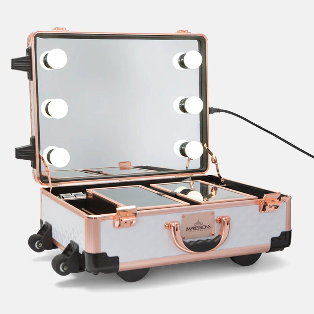LED Vanity Travel Case with Stand | Dorm Essentials - Multi - Dormify