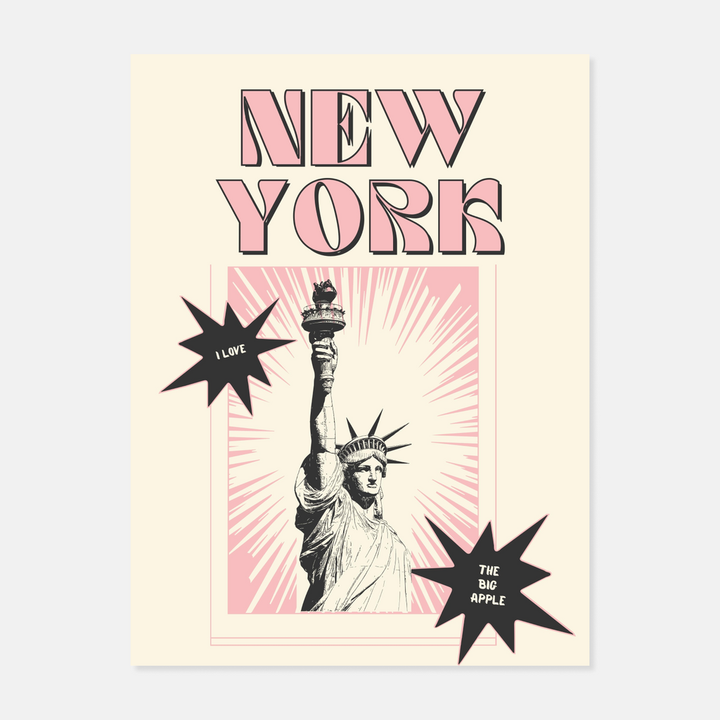 City Landmarks Print by Honey Island Studio | Dorm Essentials – Dormify