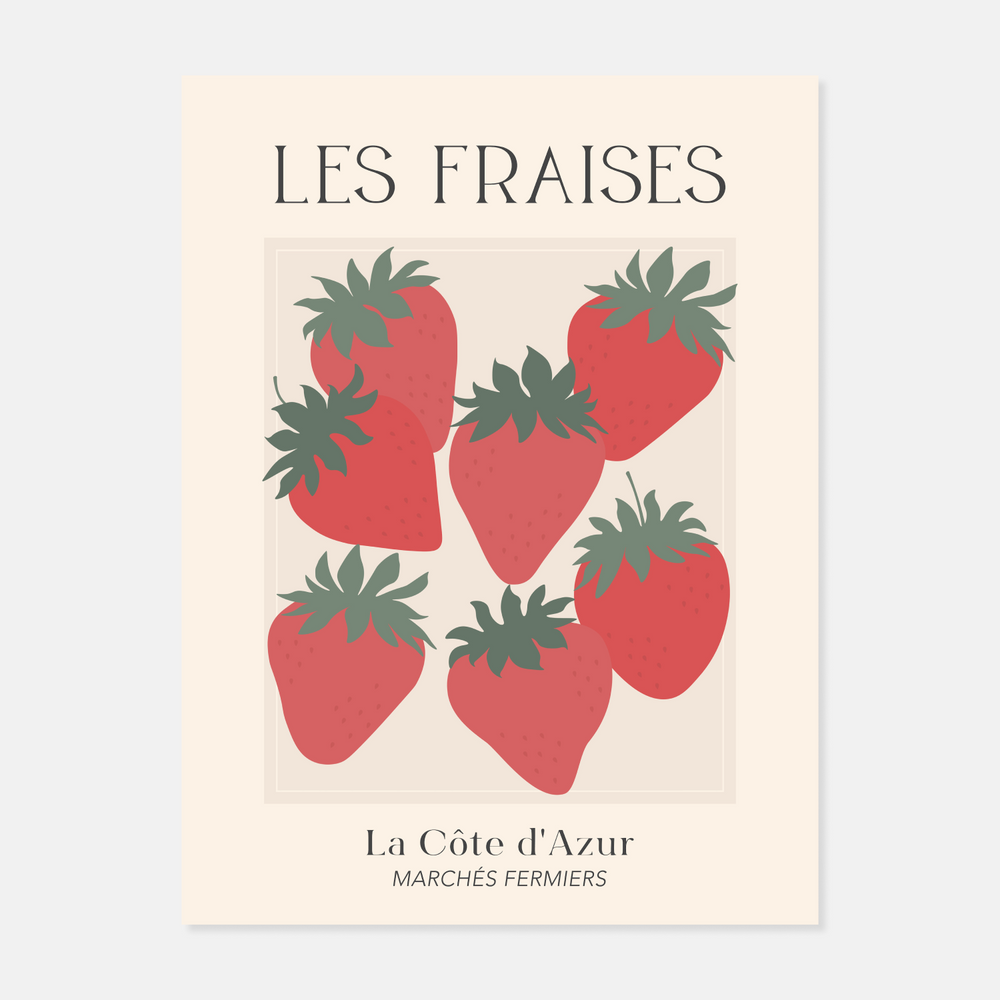 French Fruit Print by April Lane | Dorm Essentials – Dormify