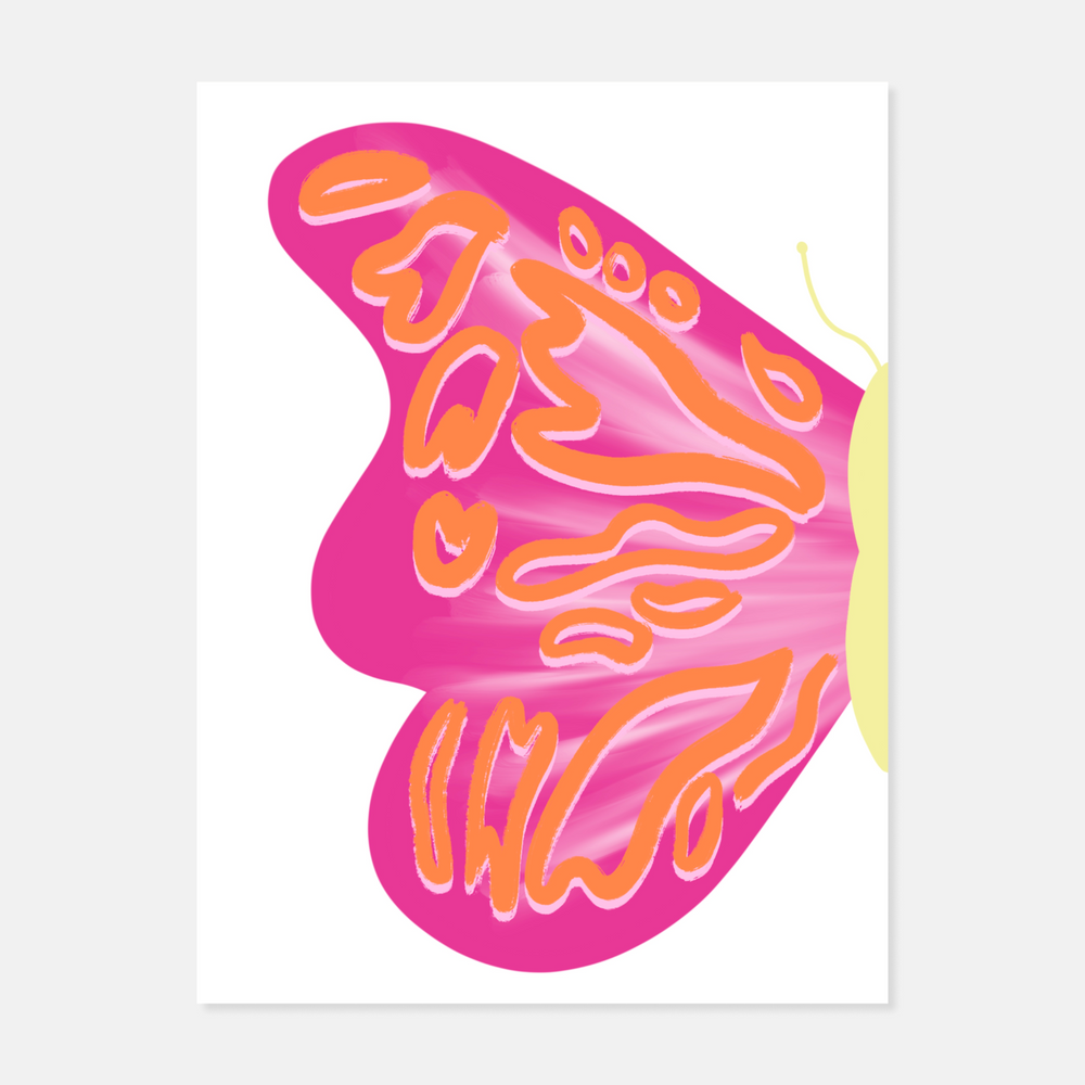 Left Butterfly Wing Print by MollsDesigns | Dorm Essentials – Dormify