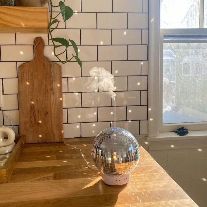 Rotating Disco Ball Diffuser – Dormify