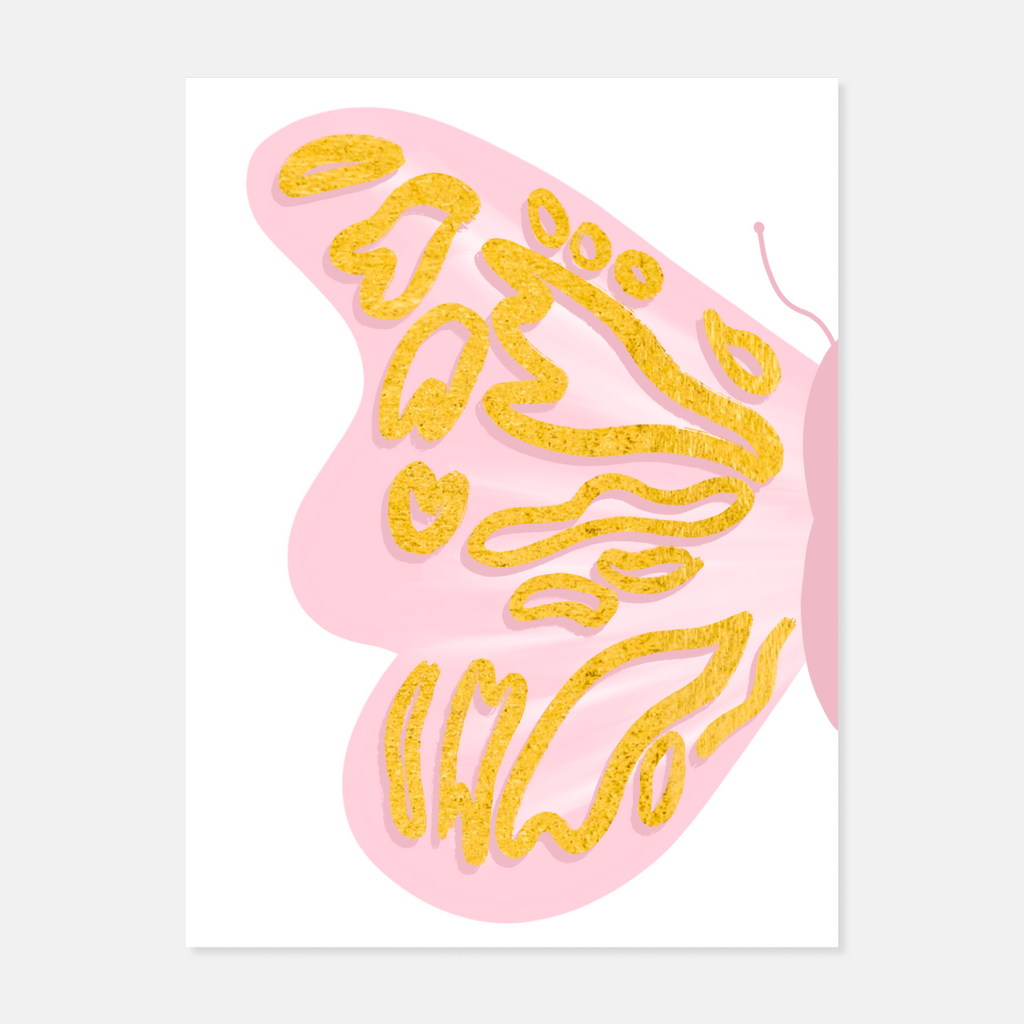 Left Butterfly Wing Print by MollsDesigns | Dorm Essentials – Dormify