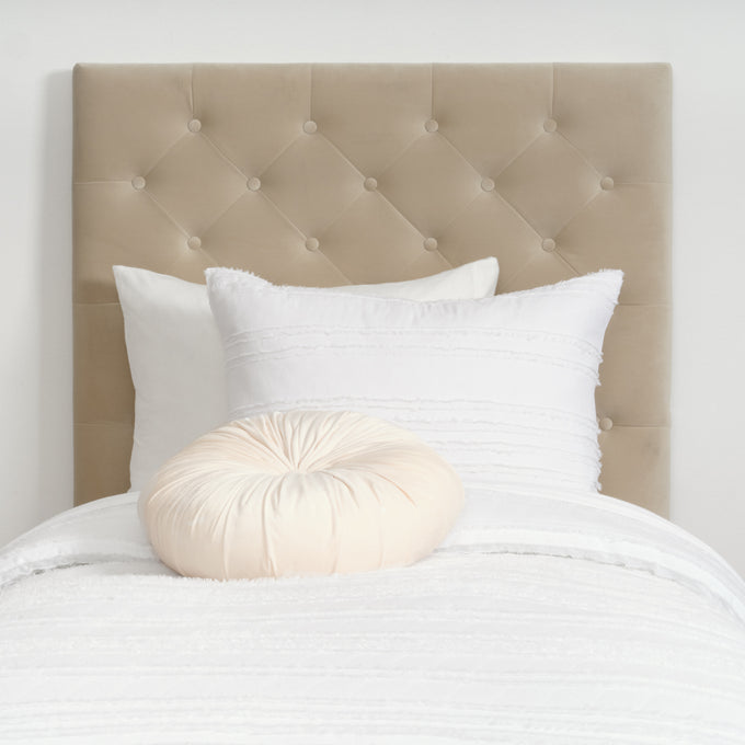 Harlow Charging Tufted Headboard | Dorm Essentials – Dormify