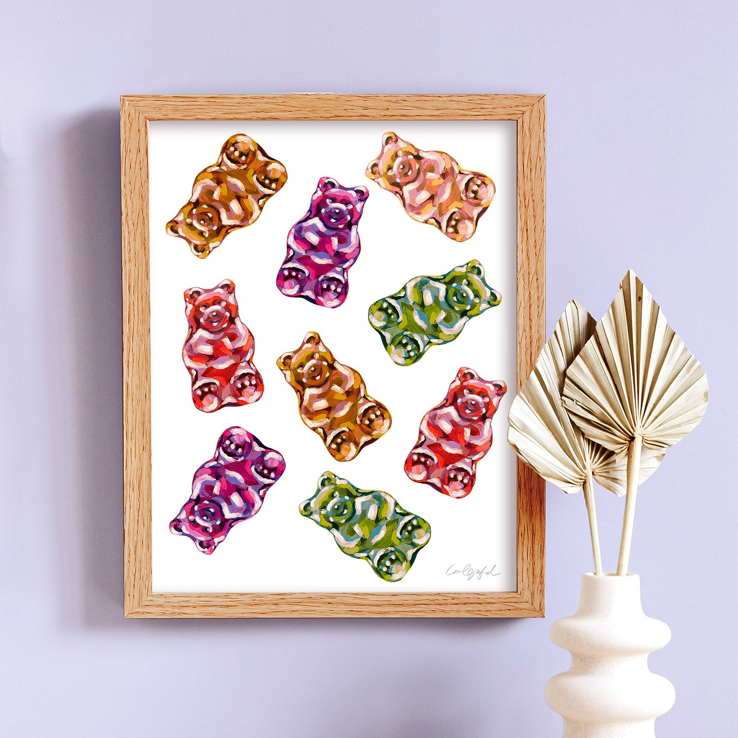 Gummy Bear Pattern Print - Dormify