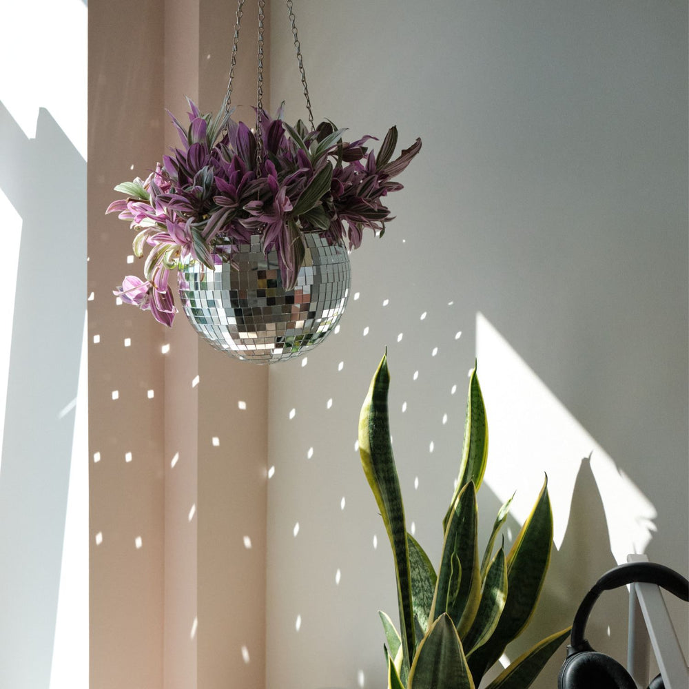 8" Disco Ball Planter – Dormify